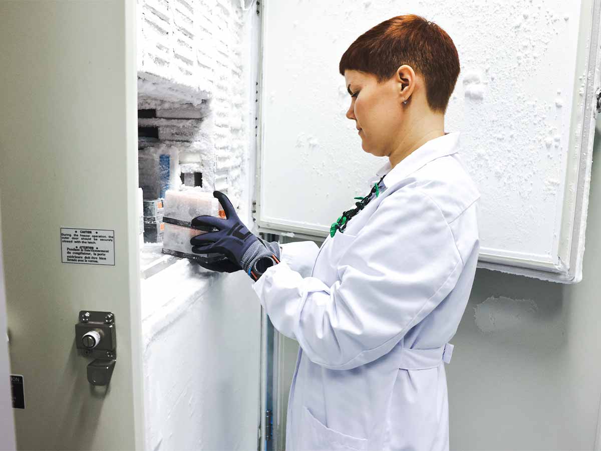 At Work With Biomedical Laboratory Scientists Miia Kokkola and Suvi ...